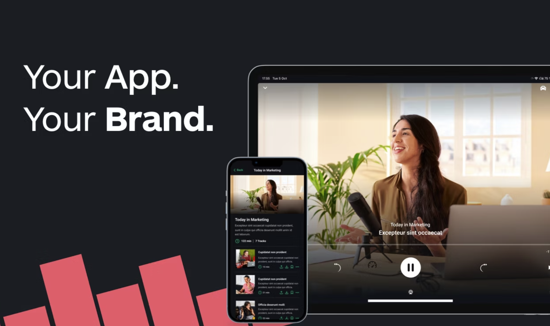 The 6 best no-code app builders for digital media in 2025 | Audiorista